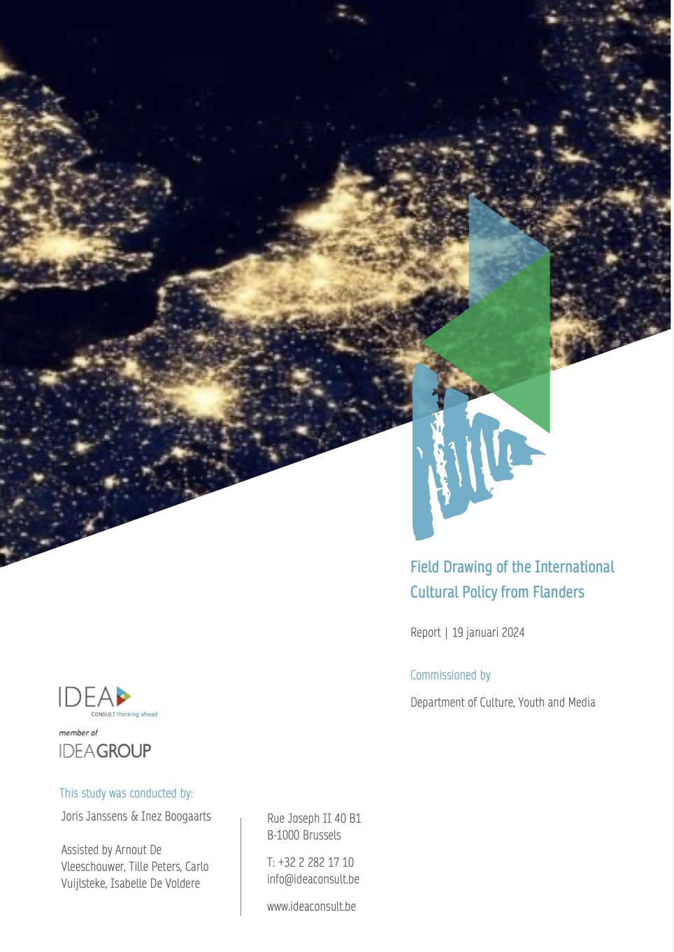 Field Drawing of the International Cultural Policy from Flanders | On ...