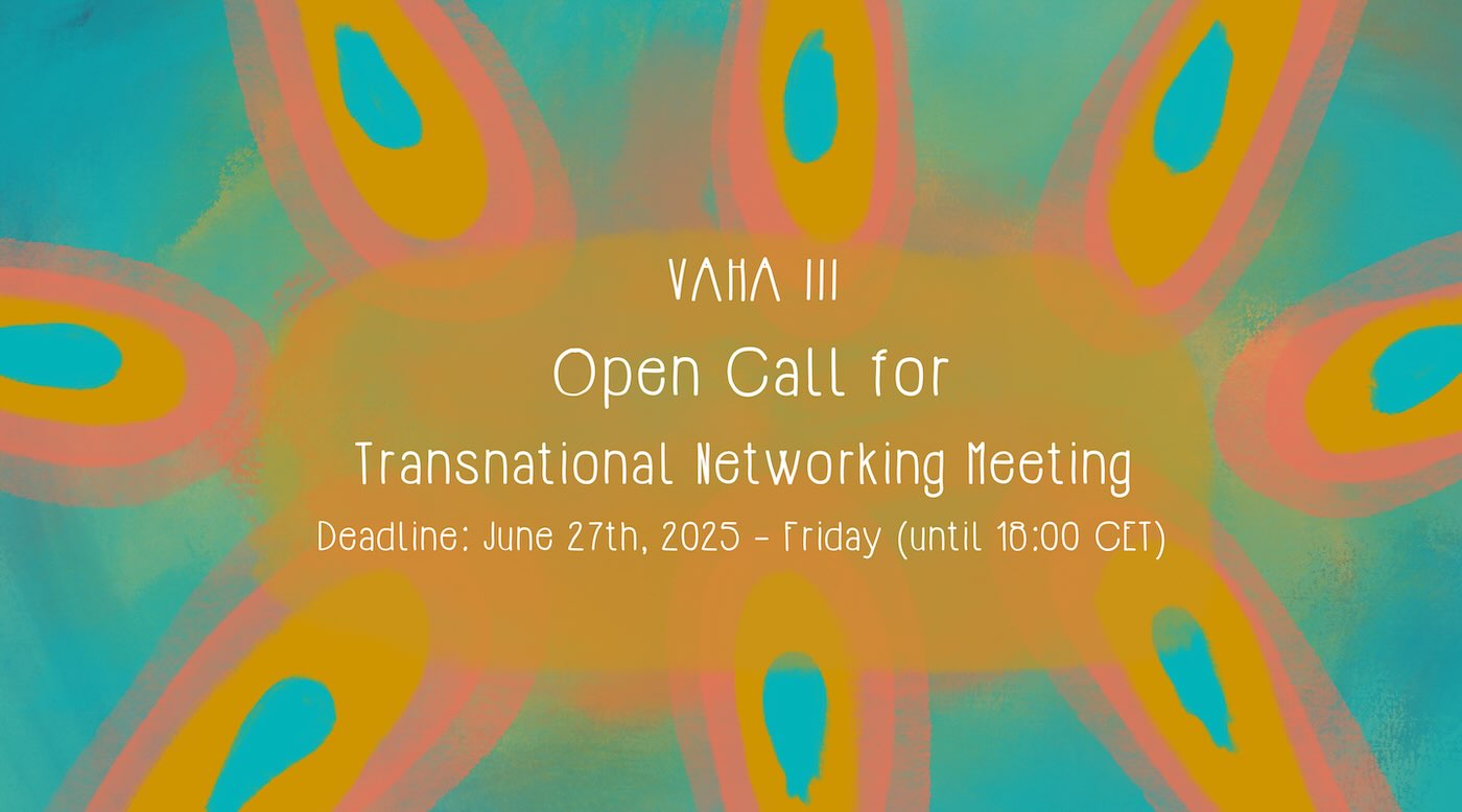 VAHA III: Transnational Networking Meeting 2025 for Arts and Cultural ...