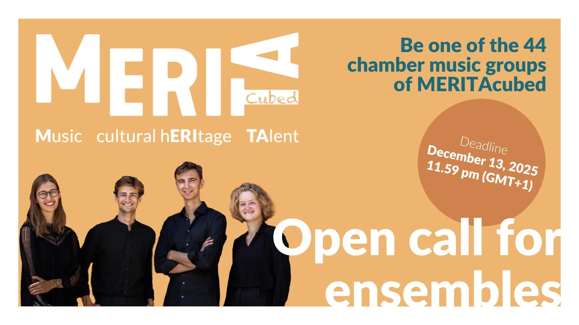 MERITA Platform: MERITAcubed Edition 2025 – 2029 for String Quartets ...